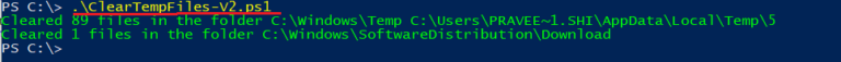 [How To] Clear Temp Files Using PowerShell | TheServerGeeks